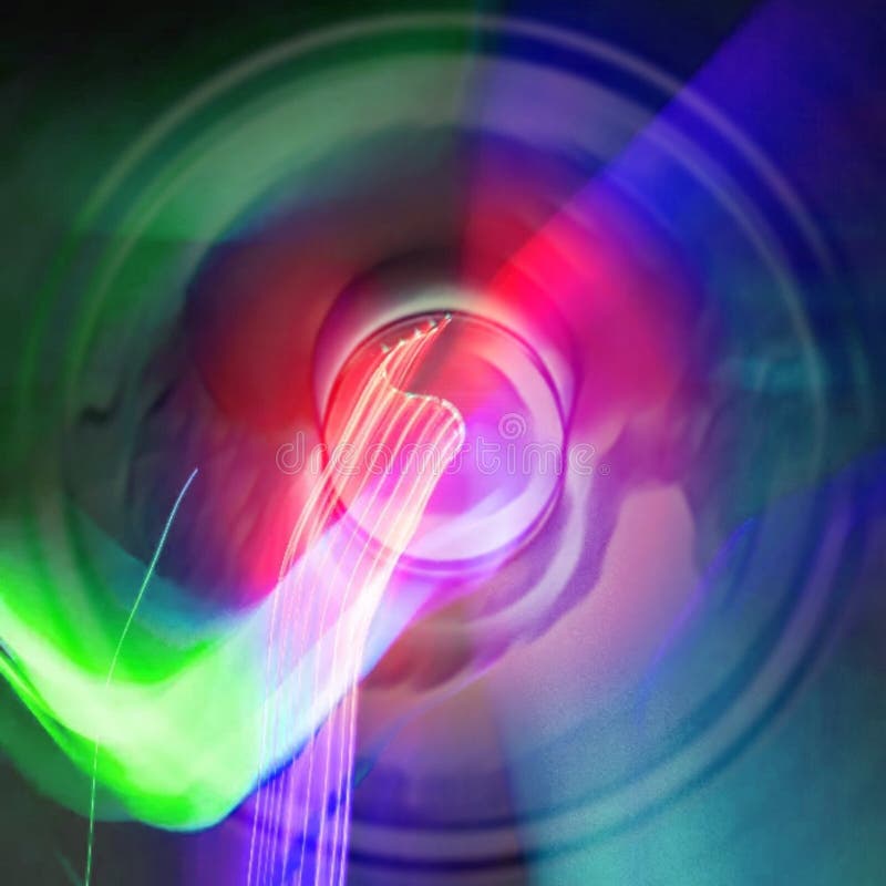 Electric Abstract Background Shapes and Blurs Stock Illustration ...