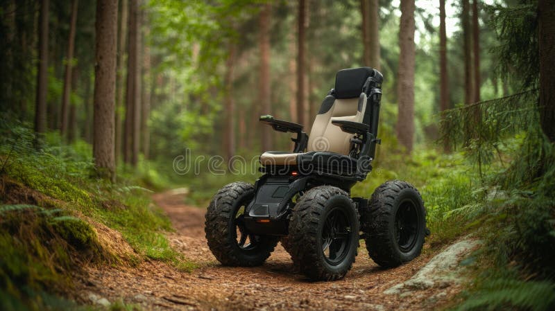 Electric All-terrain Mobility Device Designed for Nature Exploration ...
