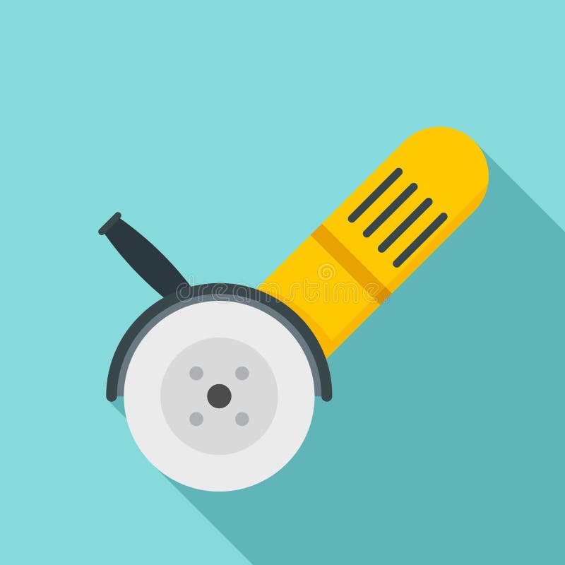 Angle Grinder Icon, Simple Style Stock Vector - Illustration of cutter, picture: 121959840