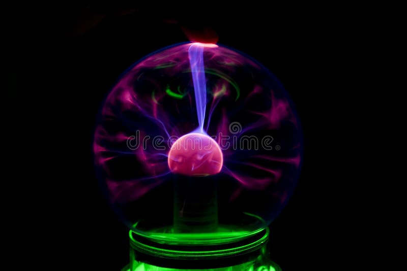 Electric ball stock photo. Image of cable, coil, electricity - 138300400