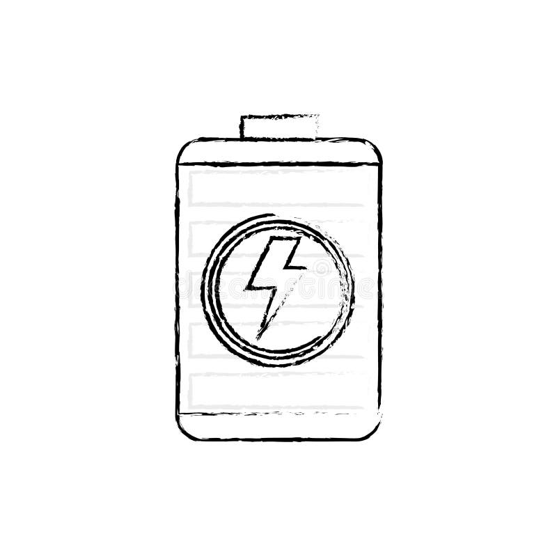 Electric battery symbol stock illustration. Illustration of fast - 87618482