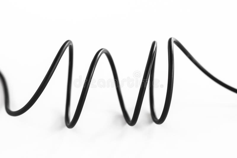 Wire Curled Ball Equatorial View Stock Image - Image of ball, circle ...