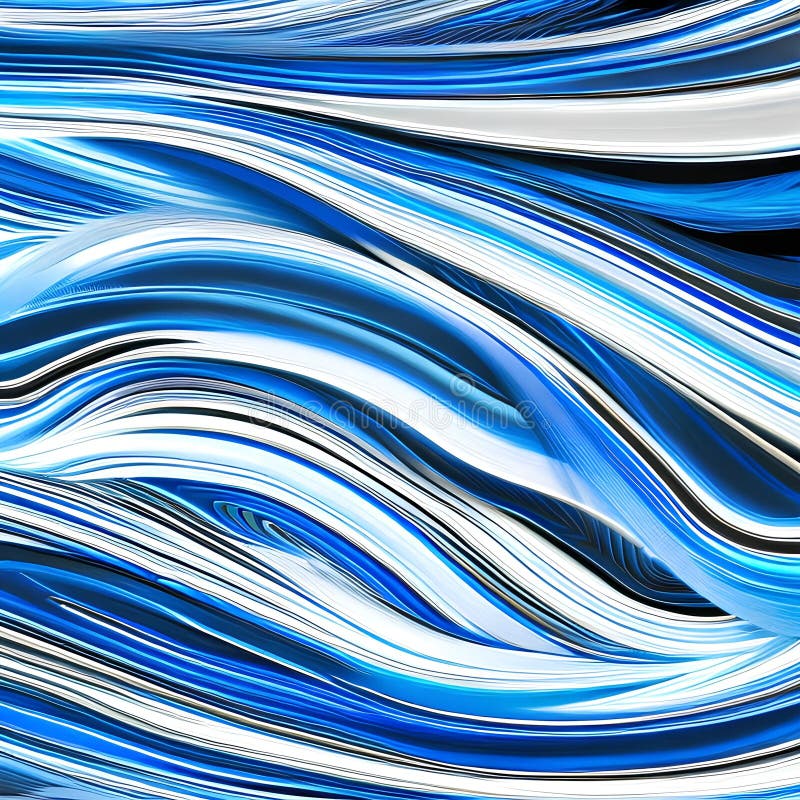 19 Electric Blue Abstract Waves: a Bold and Dynamic Background ...