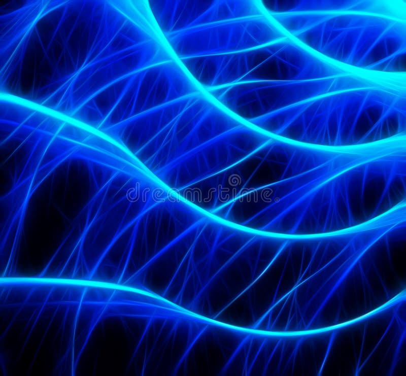 Electric Blue Honeycomb Hexagon Background Stock Vector - Illustration ...