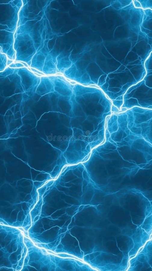 Electric Blue Lightning Bolts Create a Dynamic and Powerful Visual ...