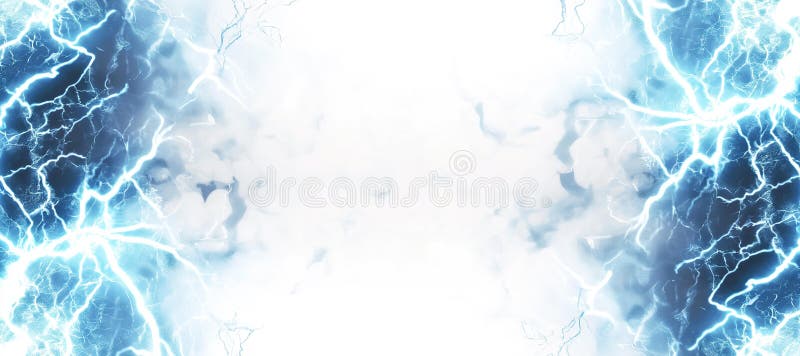 Electric Blue Lightning Hole Vortex and Smoke Effect Background Stock ...