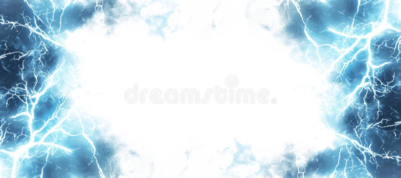Electric Blue Lightning Hole Vortex and Smoke Effect Background Stock ...