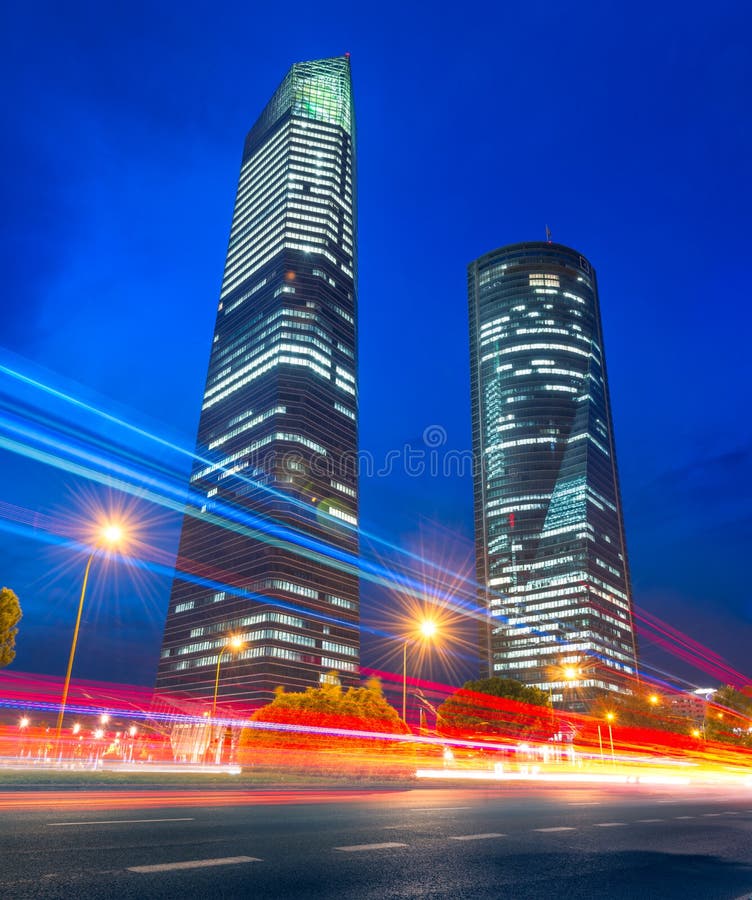 Electric blue night editorial stock image. Image of road - 67091909