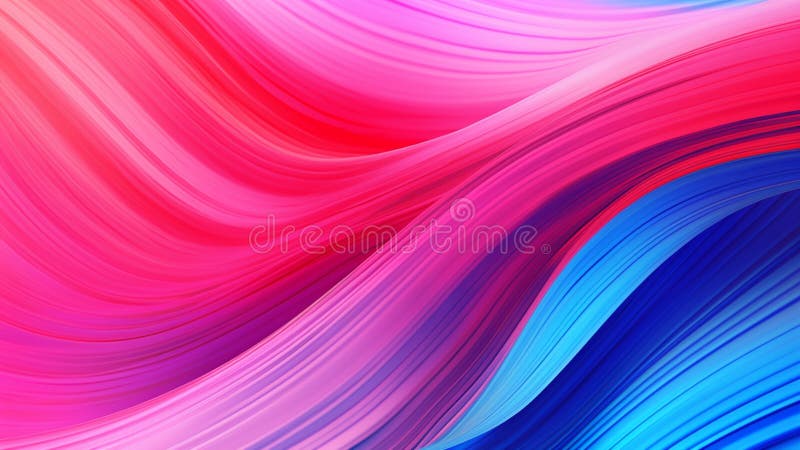 Electric Blue and Pink Neon Gradients Abstract Pattern Design Stock ...