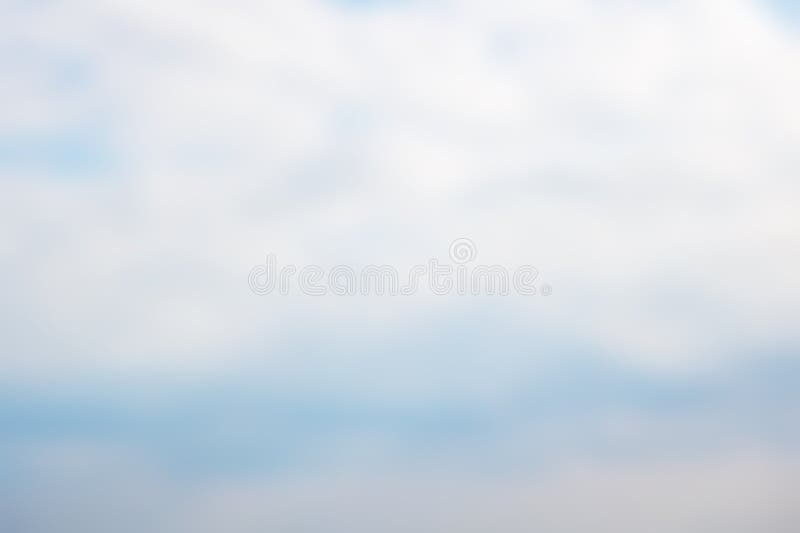 Electric Blue Sky with Fluffy White Cumulus Clouds Stock Photo - Image ...