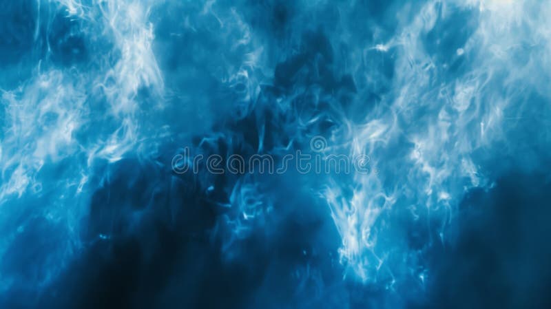 Electric Blue Smoke Abstract Background, Energy Flow, Texture Stock ...