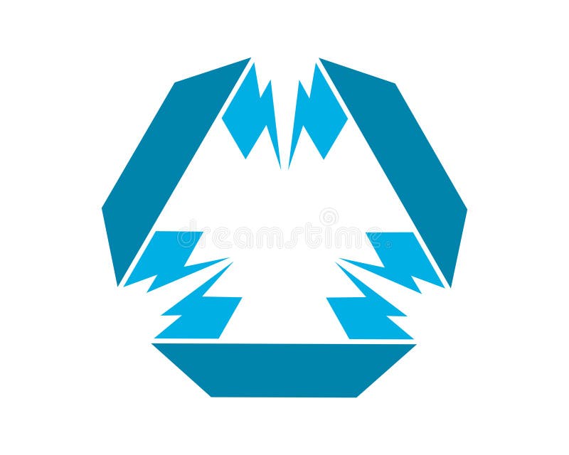 Electric Board Logo Icon Template Stock Vector - Illustration of ...