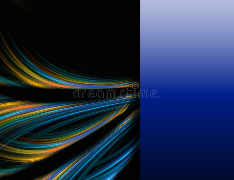 Electric border card stock illustration. Illustration of advertising ...