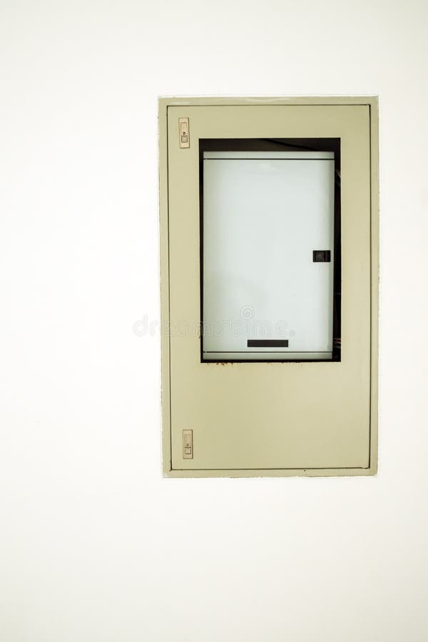 Electric box. stock image. Image of builtin, electric - 78679797