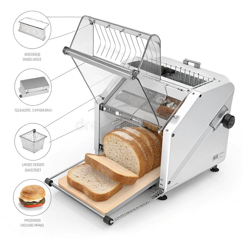 Electric Bread Slicer PNG , Electric Cutter for Bread Stock ...
