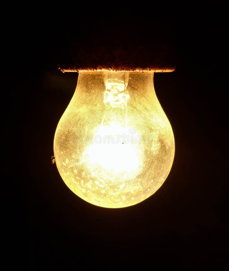 Electric bulb stock photo. Image of shine, electricity - 55681416