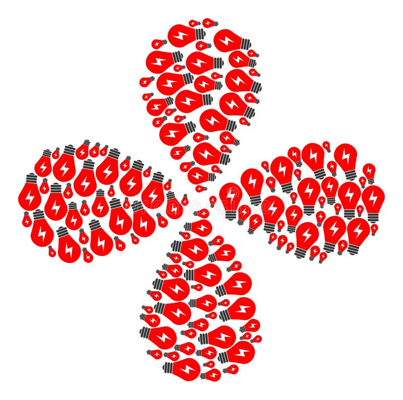 Electric Bulb Swirl Stream stock illustration. Illustration of burst ...