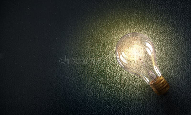 Electric Bulb on Texture . Mixed Media Stock Image - Image of ...