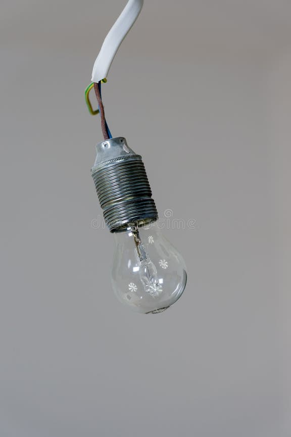 Electric bulb stock image. Image of bulb, cable, electric - 36163541