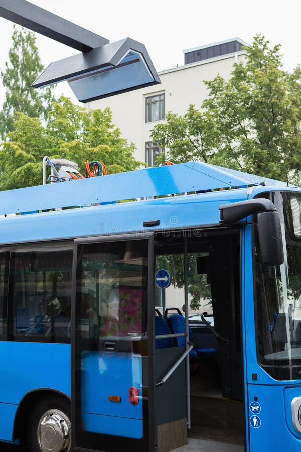 Electric Bus Wireless Charging Stock Photos - Free & Royalty-Free Stock ...