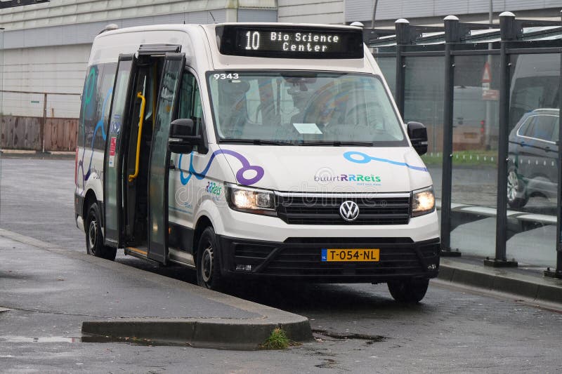 Electric Buses from BYD at the Busstation at Lelystad Centrum Train ...