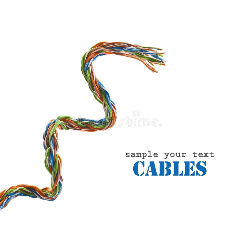 Electric cable stock image. Image of cabling, electronic - 42763169