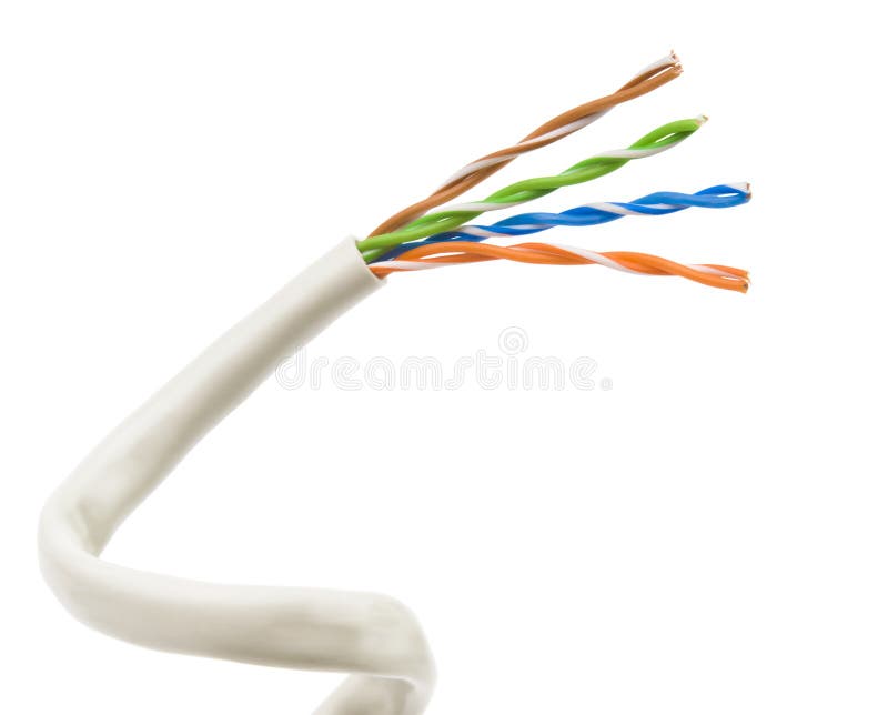 Electric cable stock image. Image of electricity, macro - 42763193