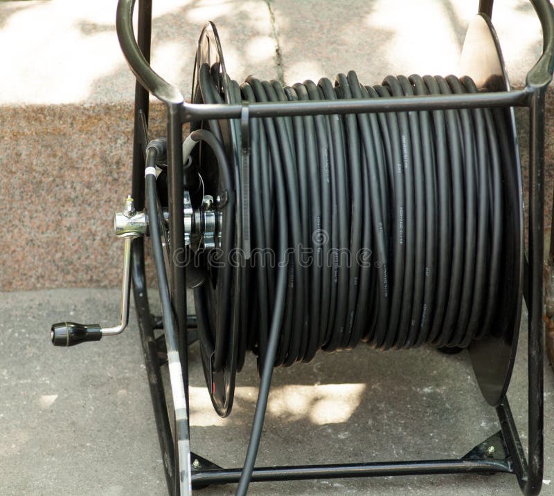 Electric cable stock photo. Image of electrical, energetic - 46574980