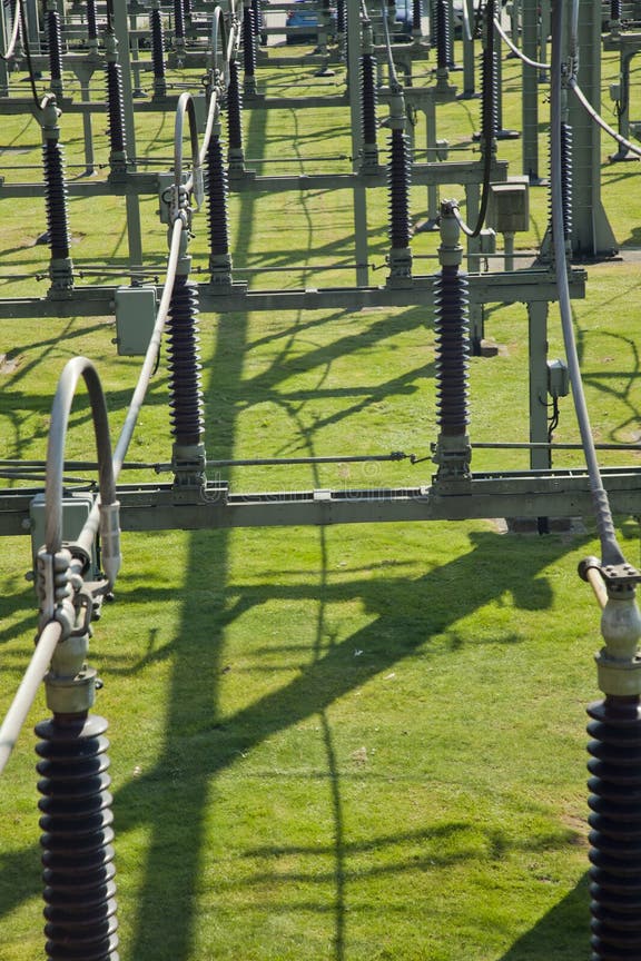 Electric cables stock image. Image of plant, hydro, hydropower - 21519021