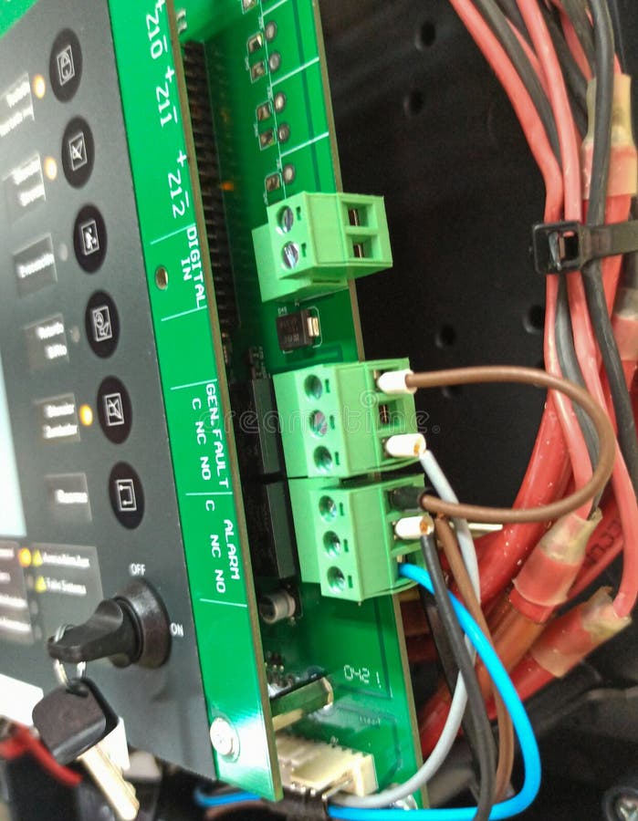 Electric cables stock image. Image of cables, electricity - 232595837