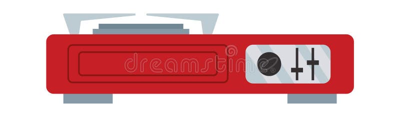 Electric Camp Burner Flat Icon Backpacking Stoves and Grills Stock Vector - Illustration of ...
