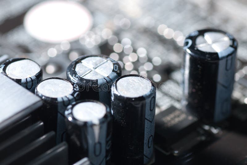 Electric capacity stock image. Image of conductor, device - 29708865