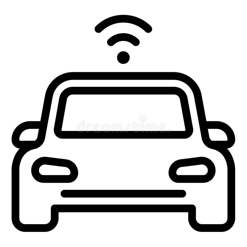 Connected Sensor Single Icon Stock Illustrations – 11 Connected Sensor ...