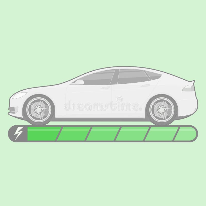 Electromobility concept. stock vector. Illustration of infographic ...