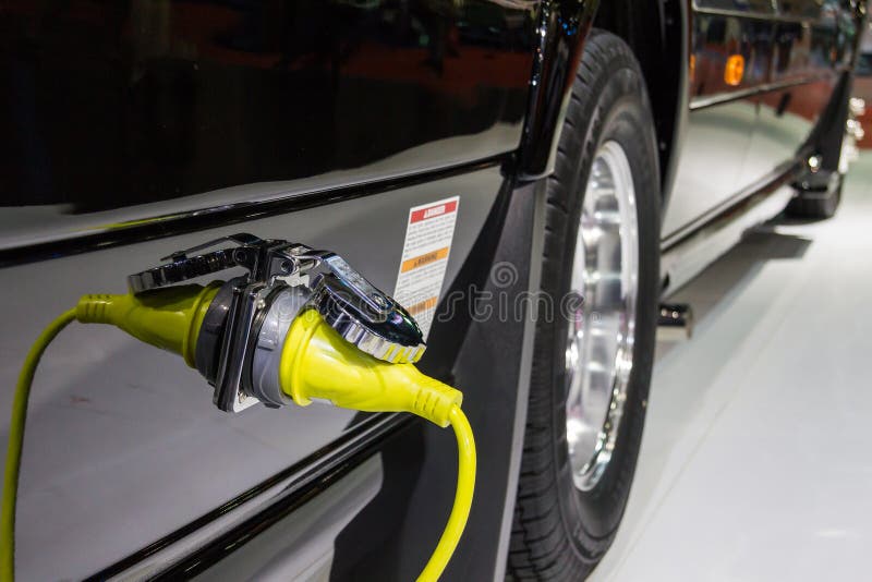 Electric car changer stock photo. Image of environment - 53310170