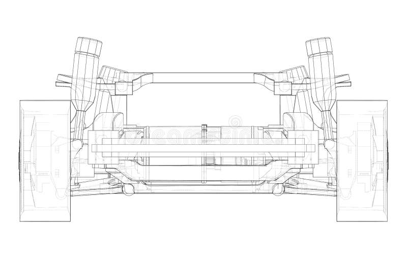 Car Wire Frame Battery Stock Illustrations – 498 Car Wire Frame Battery ...