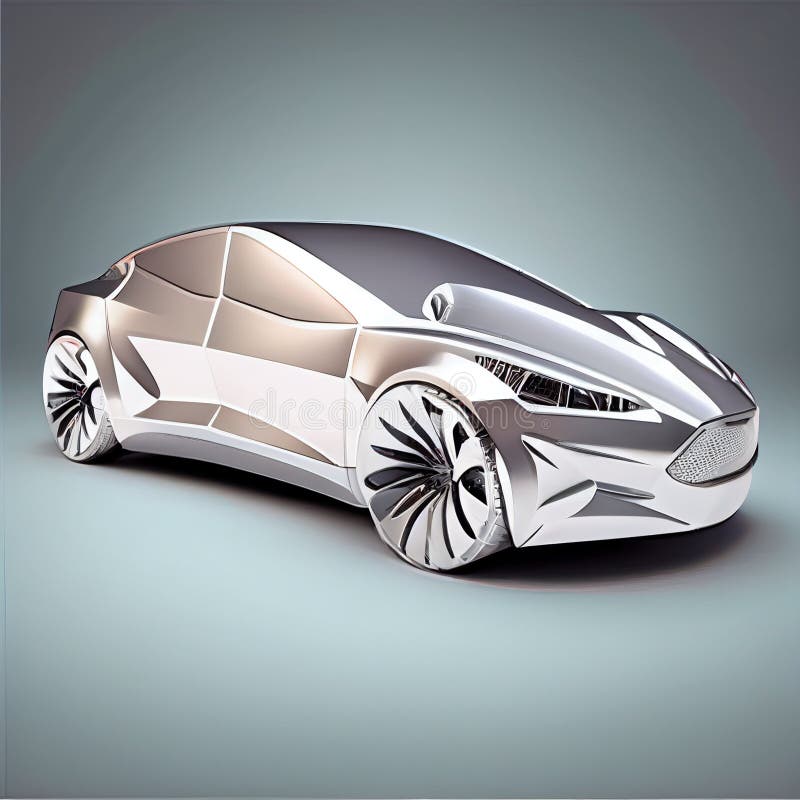 Electric car concept stock illustration. Illustration of energy - 269068236