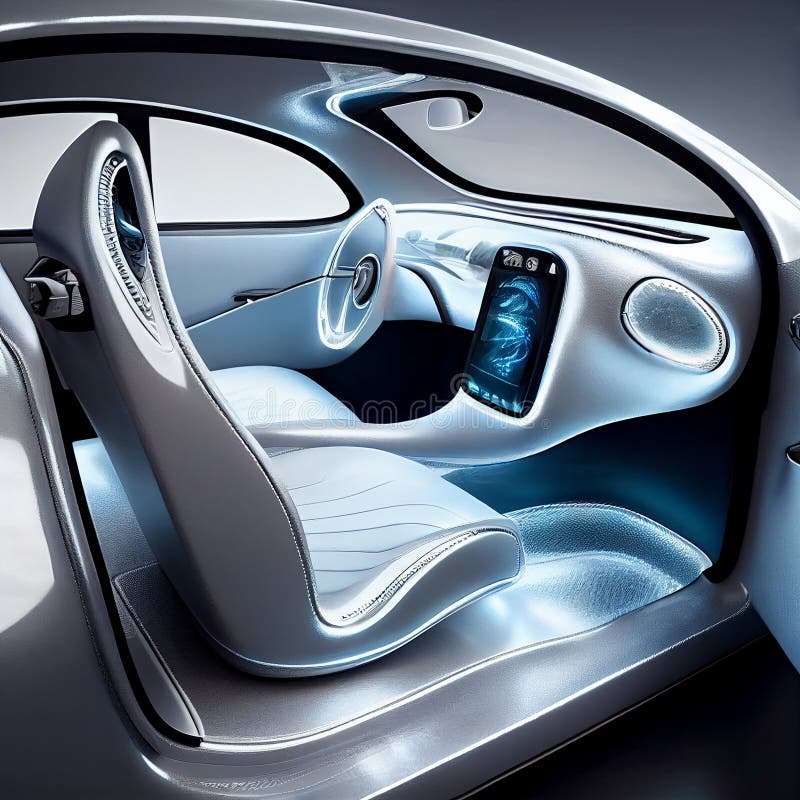 Electric car concept stock illustration. Illustration of power - 270496965