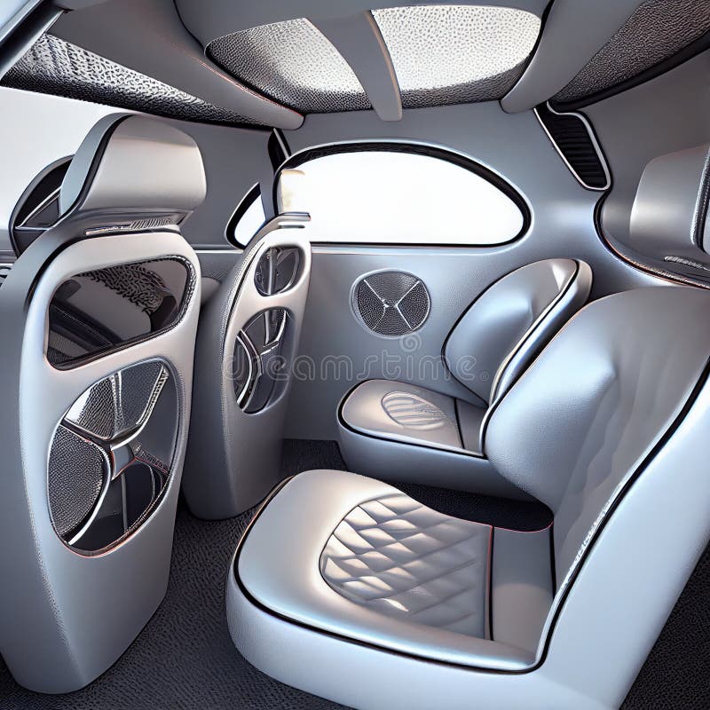 Electric car concept stock illustration. Illustration of drive - 270496975