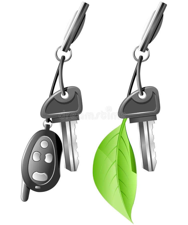 Electric Car Key stock vector. Illustration of accessory - 16036063