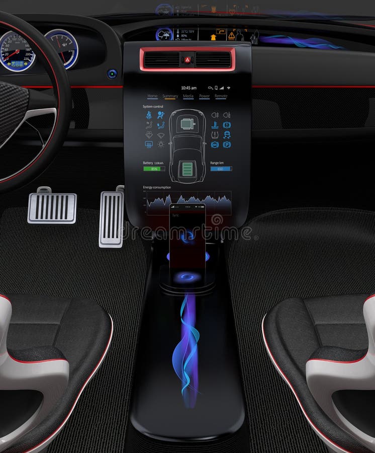 Center Multi-information Console Design for Intelligent Electric Car ...