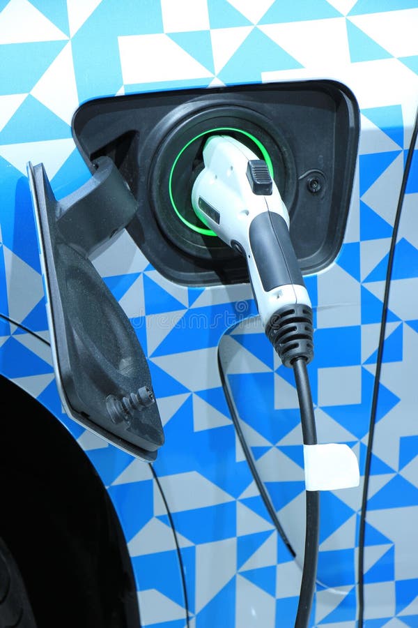 Electric car recharge stock photo. Image of engine, recharge - 53406984