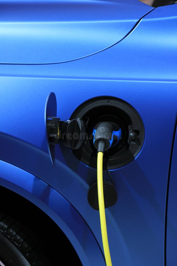 Electric car recharge stock image. Image of friendly - 69270941