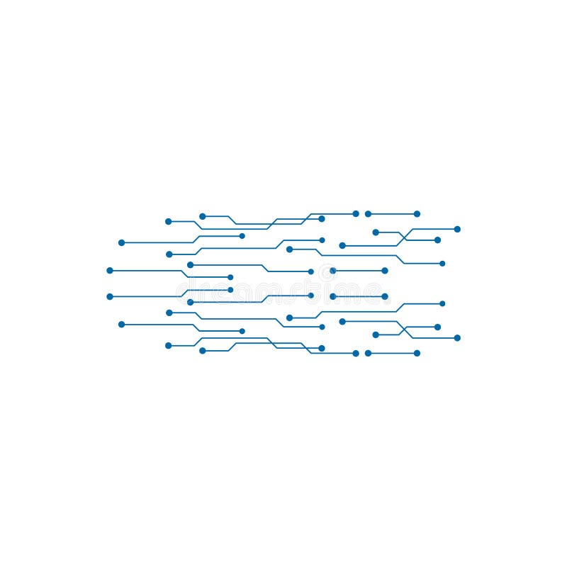 Electric Circuit Vector Logo Design Template Stock Vector ...