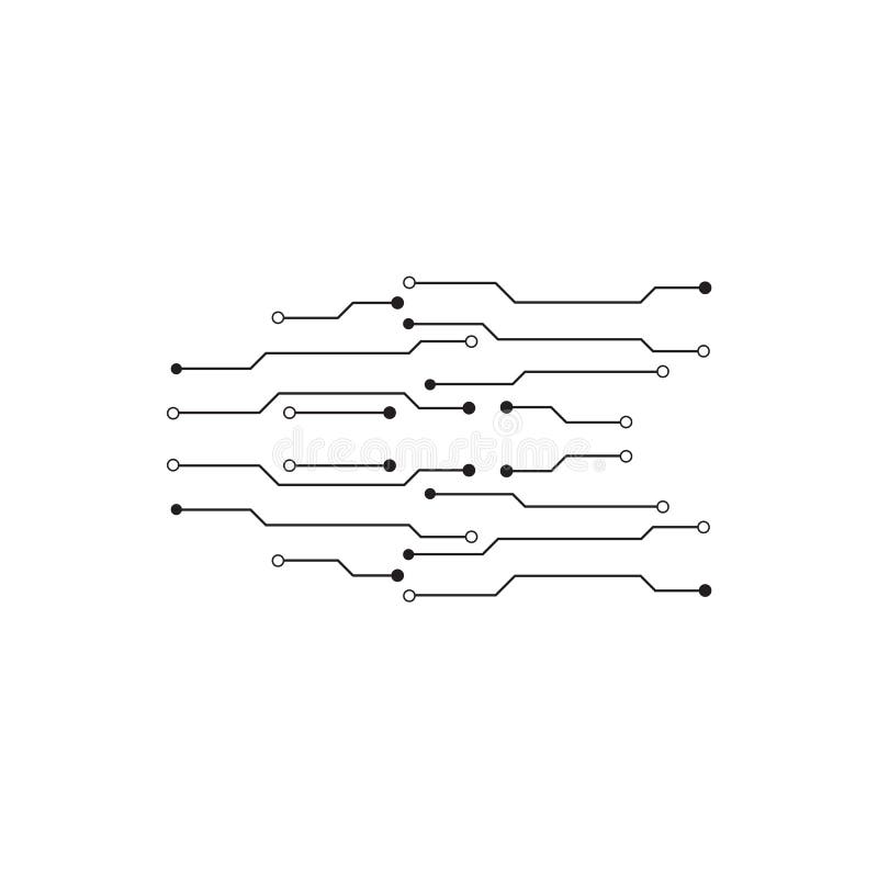 Electric Circuit Vector Logo Design Template Stock Vector ...