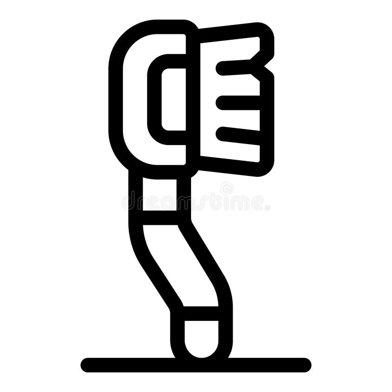 Electric Cleaning Brush Standing on Charging Base Station Icon Stock ...