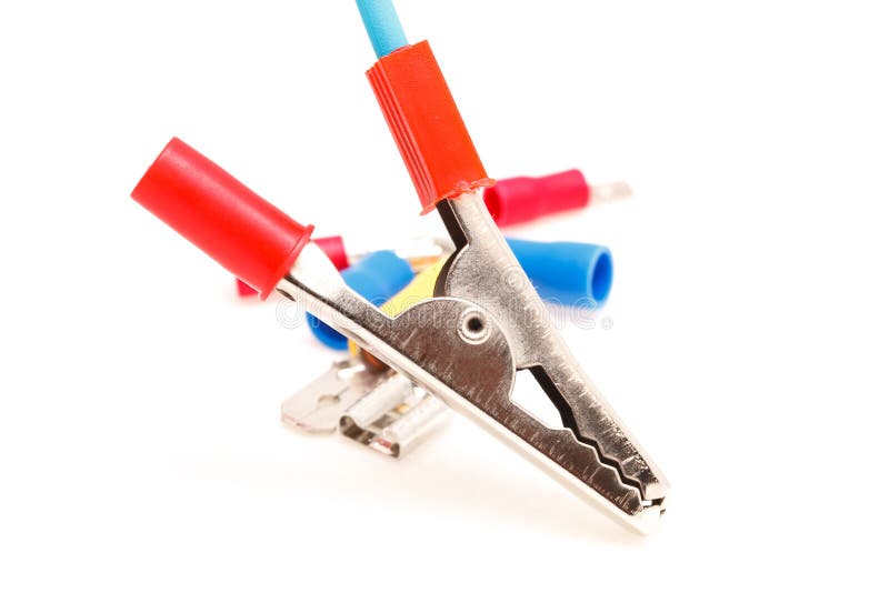 Electric Clip. stock photo. Image of engine, auto, jumper - 33345856