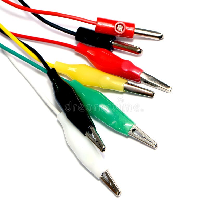 Electric Clip. stock photo. Image of cable, electricity - 33345904
