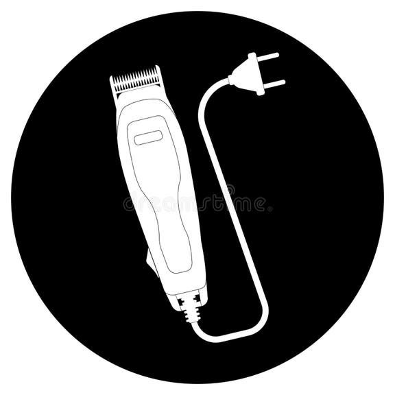 Electric Clippers Icon Illustration Stock Vector - Illustration of ...