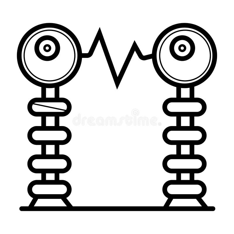 Electric coil icon stock illustration. Illustration of electric - 142386939
